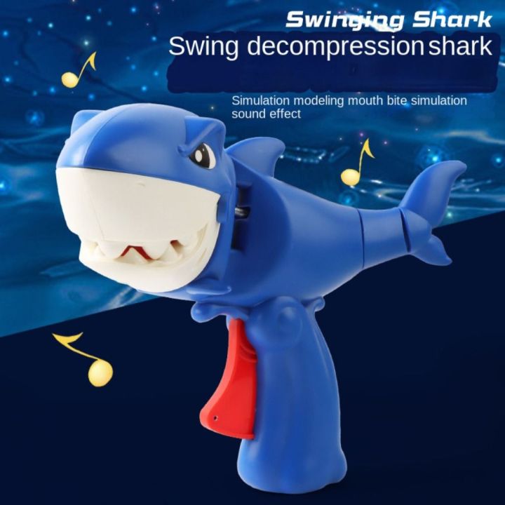 FSDFG การเคลื่อนไหวของศีรษะและหาง สวิงฉลามไฟฟ้า มีสวิงกัด ขับเคลื่อน ...