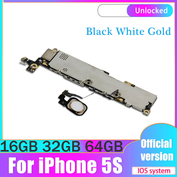 unlocked for iphone 5S Motherboard 16GB 32GB 64GB MainBoard for iphone ...
