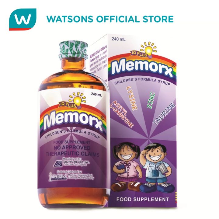 MEMORX Children Formula Syrup 240 mL | Lazada PH