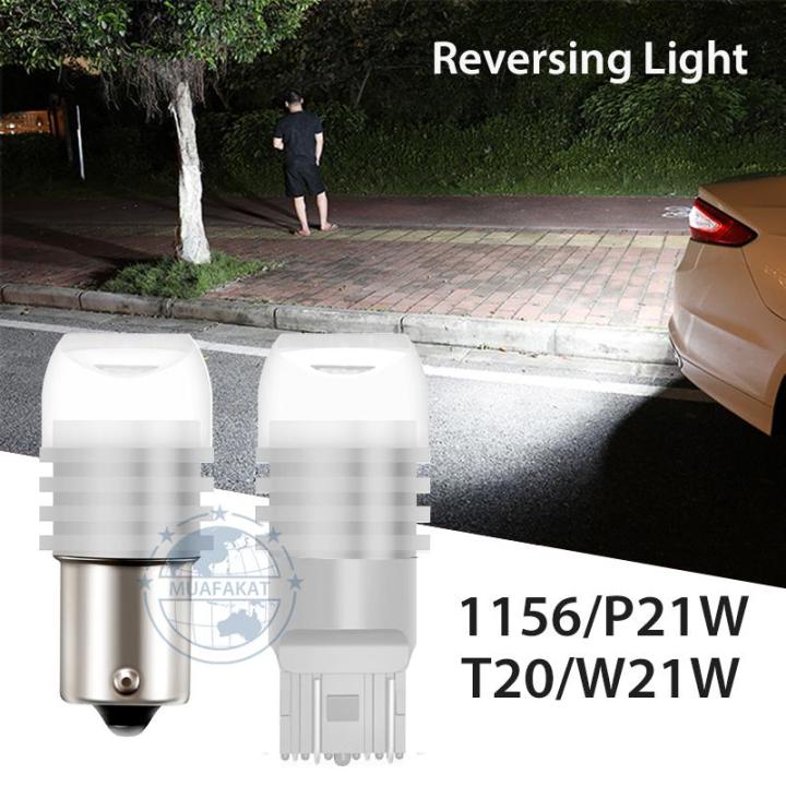 NT| 1156 T20 P21W W21W car led high brightness with lens reversing ...