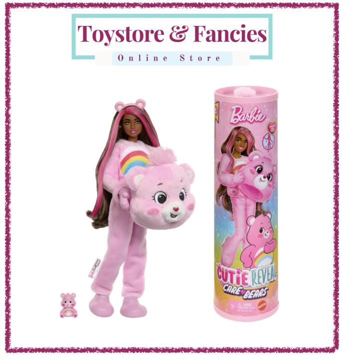 🇺🇲 Barbie x Care Bears Series Collaboration: Barbie Cutie Reveal Doll ...