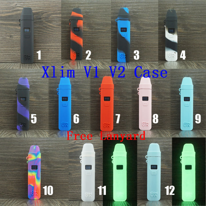 Texture Case for OXVA Xlim Pod System Kit silicone Cover OXVA Xlim v2 ...