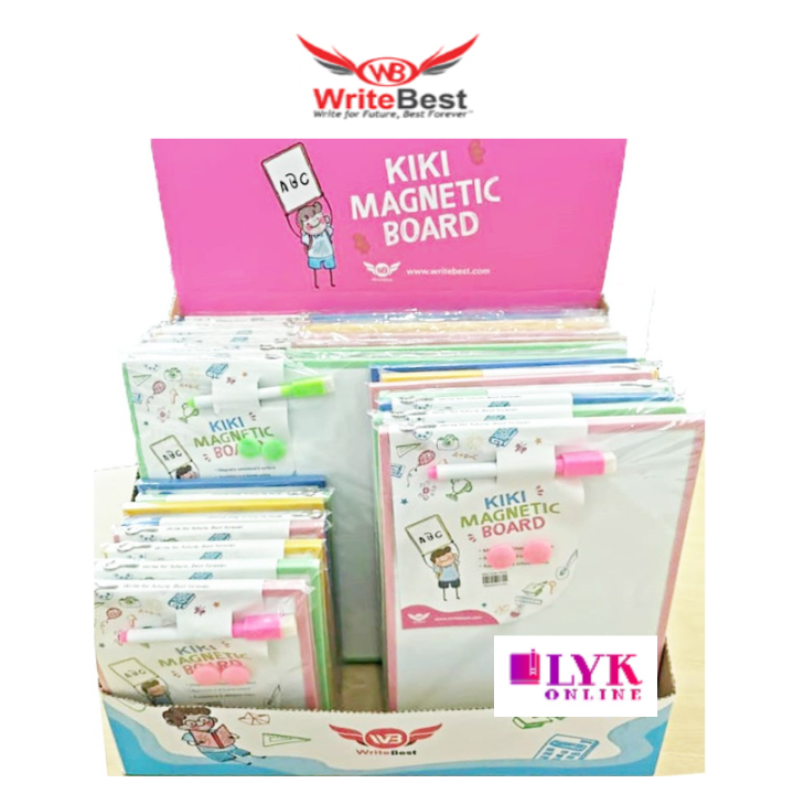 WRITEBEST Papan putih magnet KIKI / MAGNETIC WHITEBOARD KIKI (WRITEBEST ...
