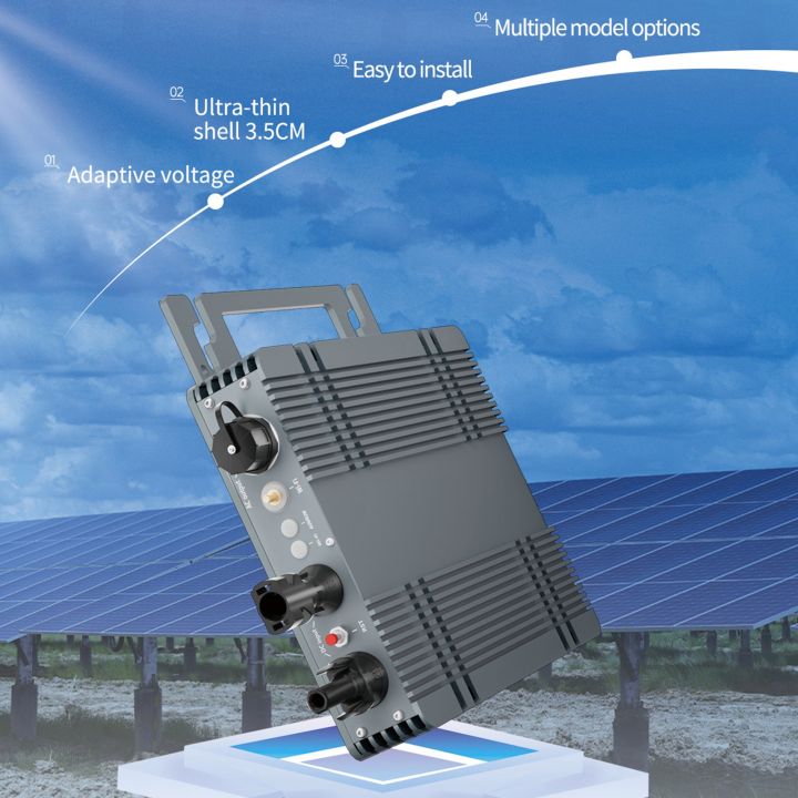 400W Grid Tie Inverter APP Remote Control High Efficiency MPPT Solar ...