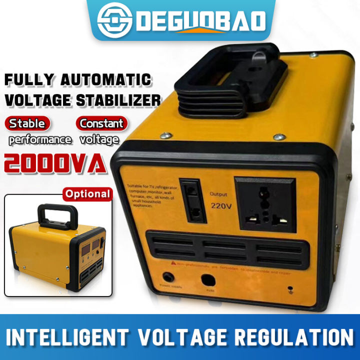 AVR Fully automatic voltage stabilizer 2000W Power Supply Surge ...