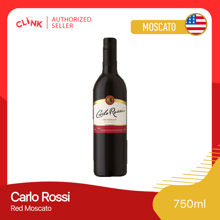 Carlo Rossi Red Moscato 750ml | Lazada PH