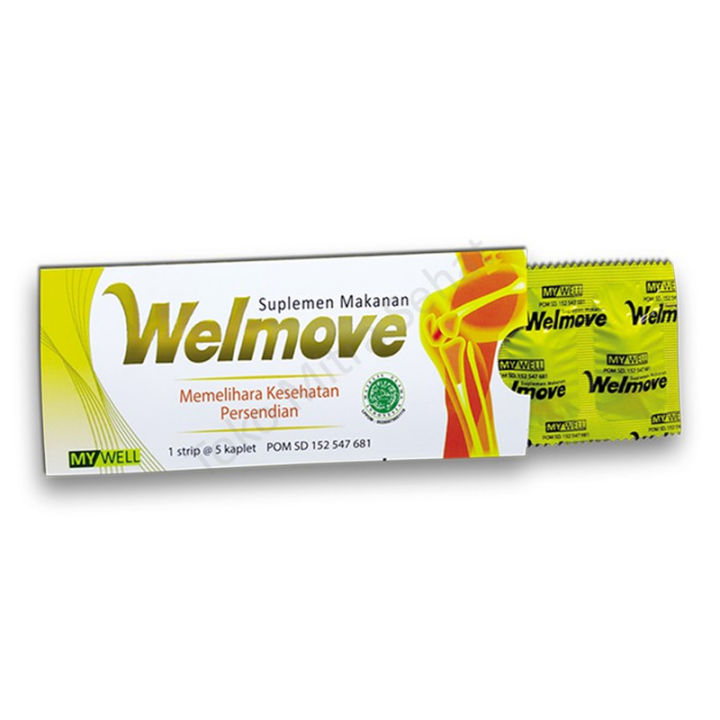 Welmove 5 Kaplet OBAT SAKIT SENDI / SUPLEMEN PERSENDIAN / SUPLEMEN ...