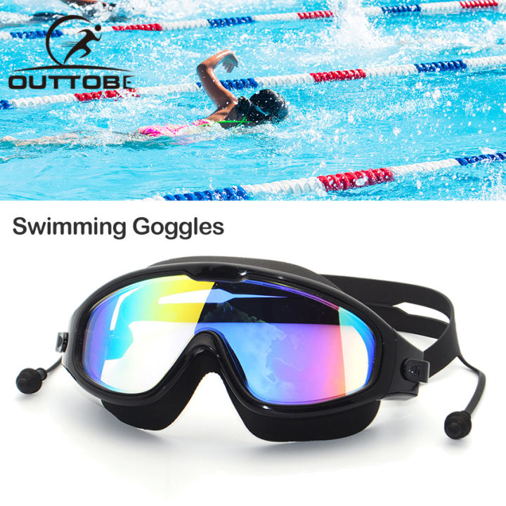 Outtobe Swimming Googles Professional Swim Glasses Anti Fog UV ...