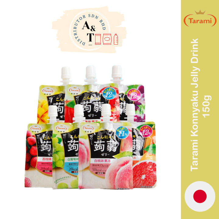 Tarami Konjac Jelly Drink (150g) 日本tarami蒟蒻果冻饮料 低卡低脂高纤果汁代餐 | Lazada
