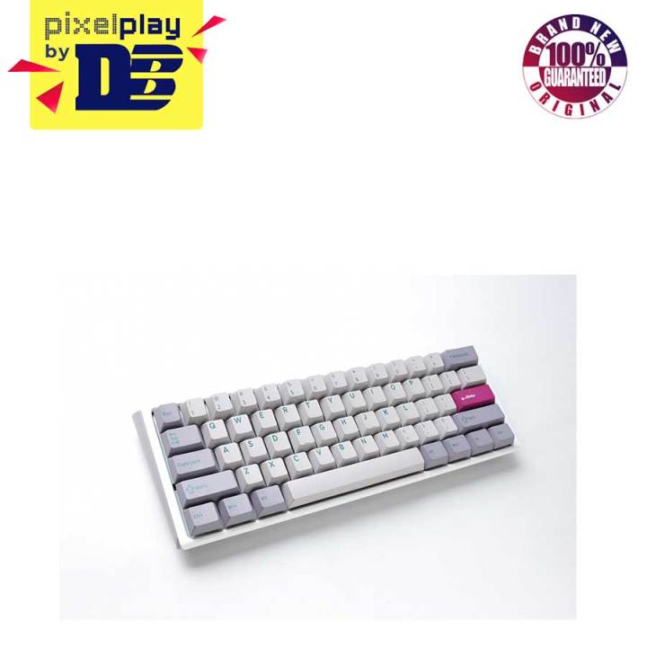Ducky One 3 Mini Mist Grey Hotswap RGB Double-Shot PBT Mechanical ...