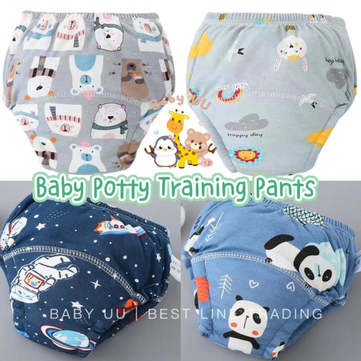 Kids Potty Training Pants Baby Underwear Cloth Diaper Pant Seluar ...