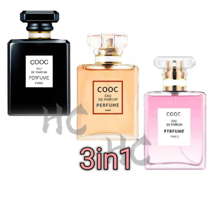 LY 【3in1】COOC(Cocosiliya) Perfume Unisex 50ml Long Lasting Scent Oil ...