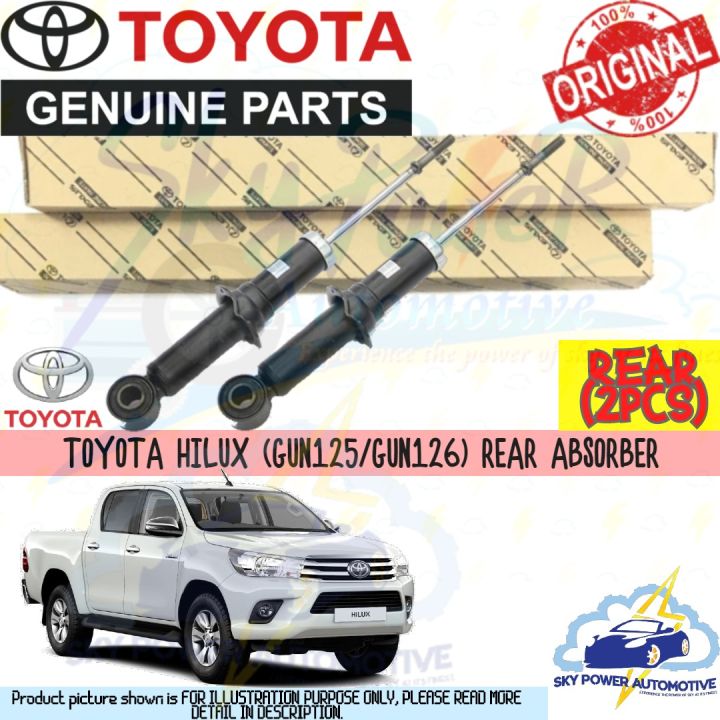 TOYOTA HILUX REVO (GUN125/GUN126) (2016~) 100% ORIGINAL (GENUINE) SHOCK ...