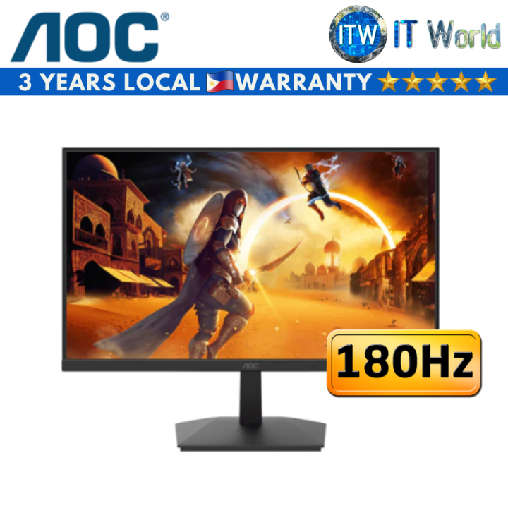 AOC 24G15N - 24" FHD(1920x1080) / 180Hz / VA / 1ms / Gaming Monitor ...