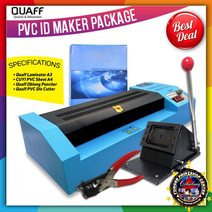 1 UNIT PVC ID MAKER PACKAGE SET-CEBULONG YONGER | Lazada PH