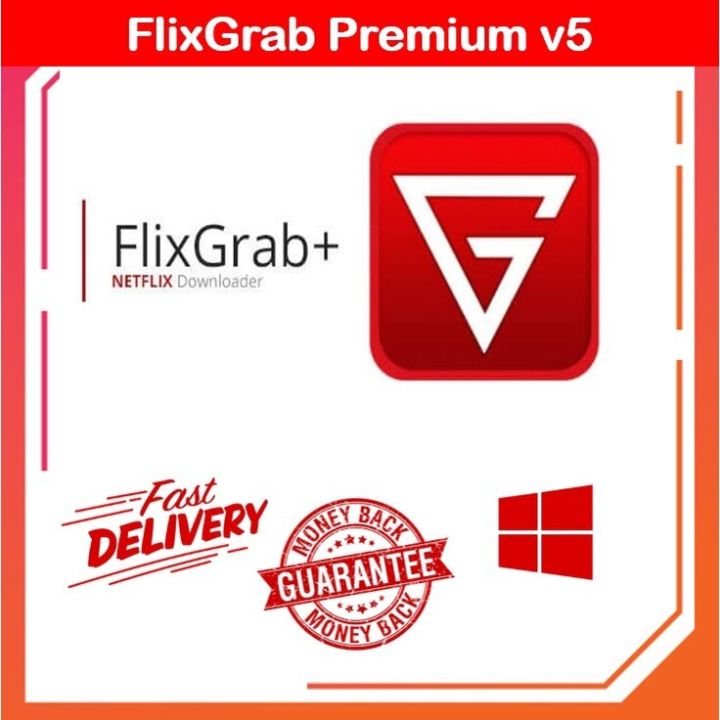 FlixGrab Premium v5 | Lifetime For Windows | Full Version [ Sent email only ] | Lazada.co.th