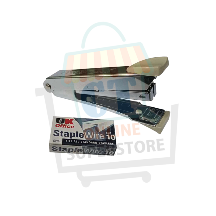 Stapler #10 with 1 box of Staple Wire #10 | Lazada PH