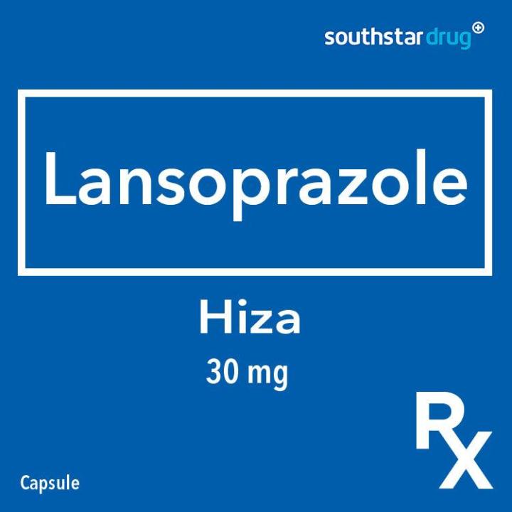 Rx: Hiza 30mg Capsule | Lazada PH