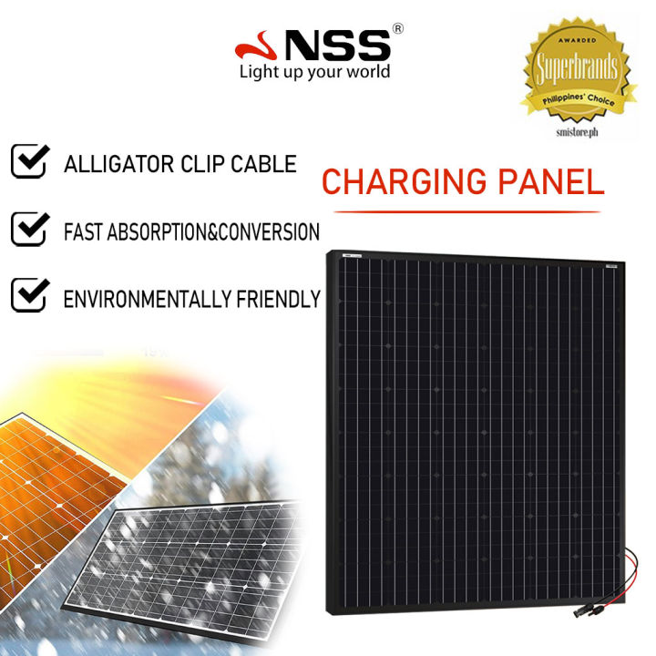 NSS Solar Panel with MC4 Connector IP65 waterproof Junction box Resists ...