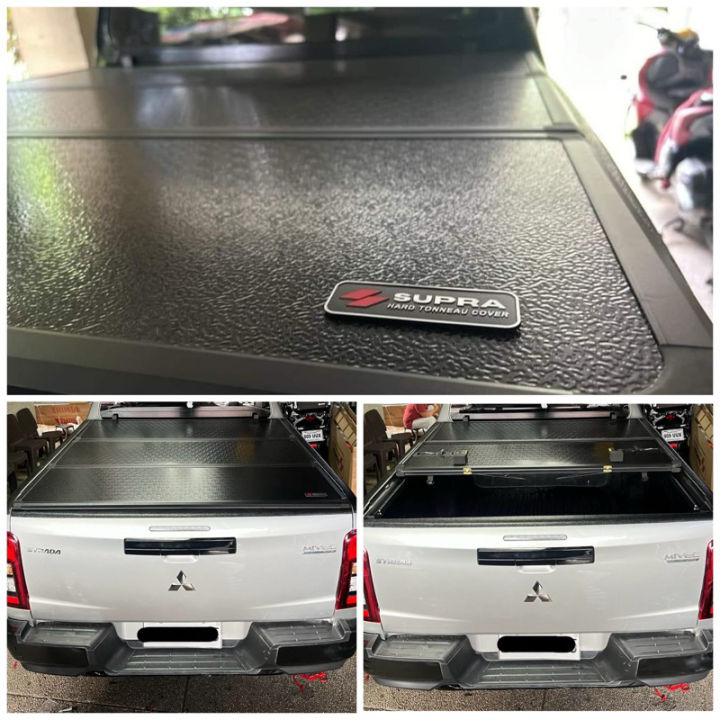 Mitsubishi Strada Triton 2019 - 2023 Supra Trifold Hard Tonneau Cover ...