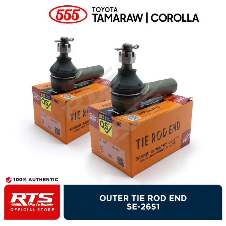 555 SE-2651 Outer Tie rod end Toyota Tamaraw Revo 1998 - 02 / 45046 ...