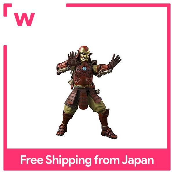 BANDAI Meisha MANGA REALIZATION Iron Man Steel Samurai Iron Man Mark 3 ...