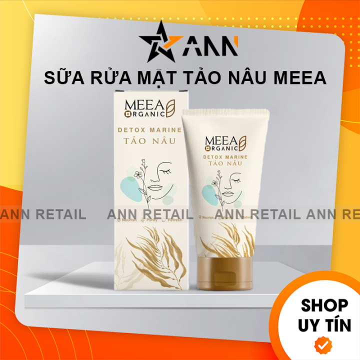 [Chính Hãng] Sữa Rửa Mặt Tảo Nâu Meea Organic - Detox Marine Tảo Nâu ...