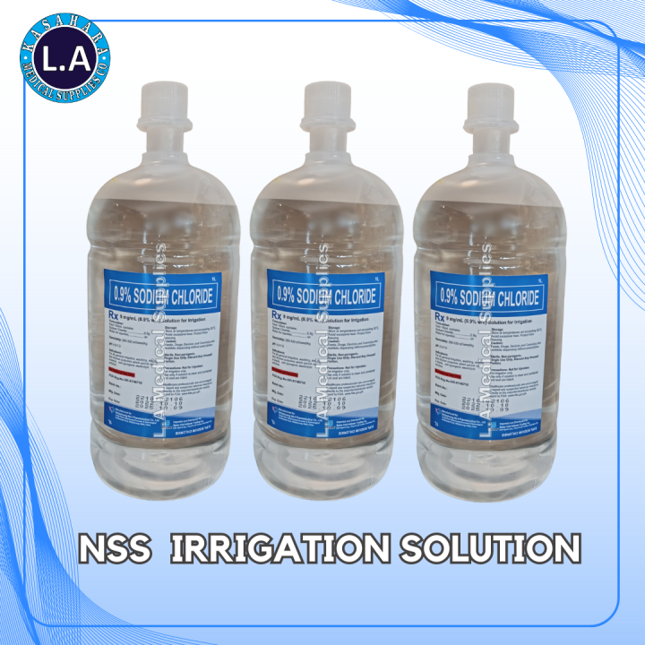 NORMAL SALINE SOLUTION FOR IRRIGATION | Lazada PH