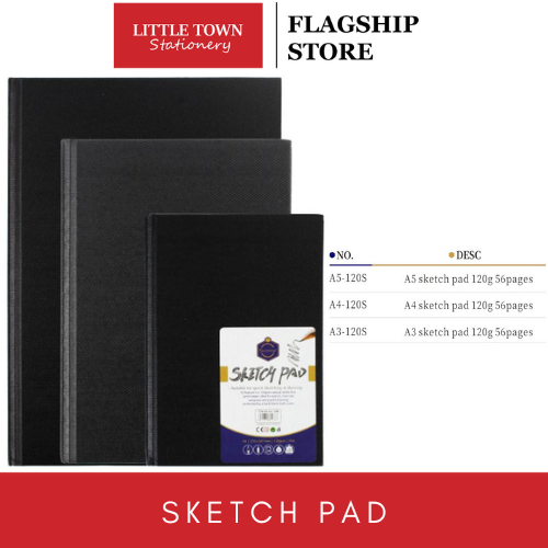 Keep Smiling Sketch Pad 56 Sheets 120gsm | Lazada PH
