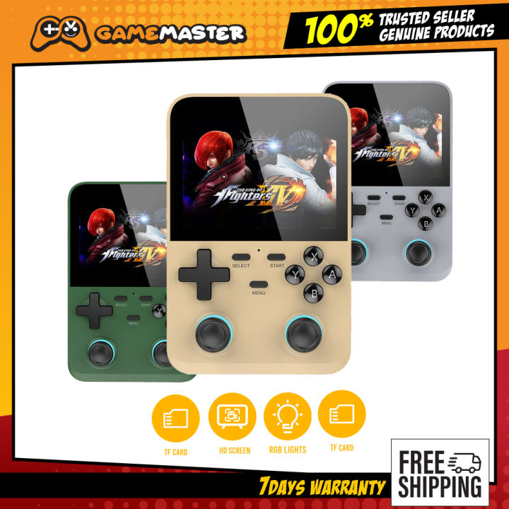 D007 Plus 3.5 Inch IPS Screen Handheld Retro Game Console with 10000 ...