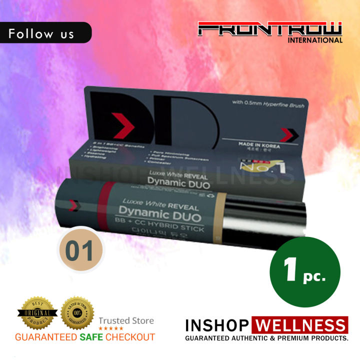 DDSTICK LUXXE WHITE REVEAL DYNAMIC DUO BB + CC HYBRID STICK - SPF50 PA ...