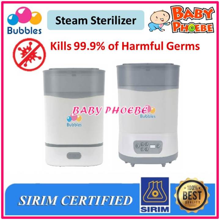 Bubbles Steam Sterilizer / Steam & Dry Sterilizer - Large capacity for ...
