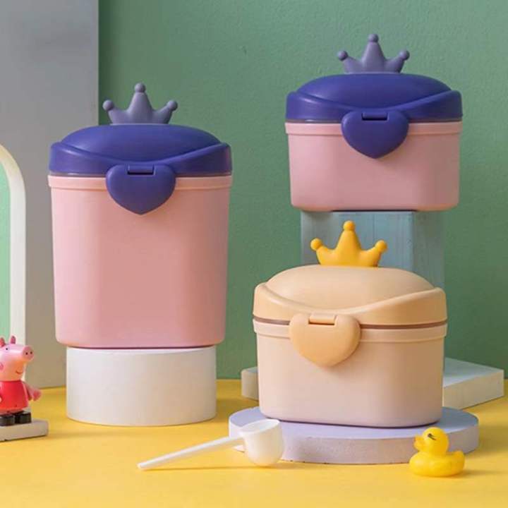 Baby Formula Feeding Dispenser Container Milk Powder Box Baby Food ...