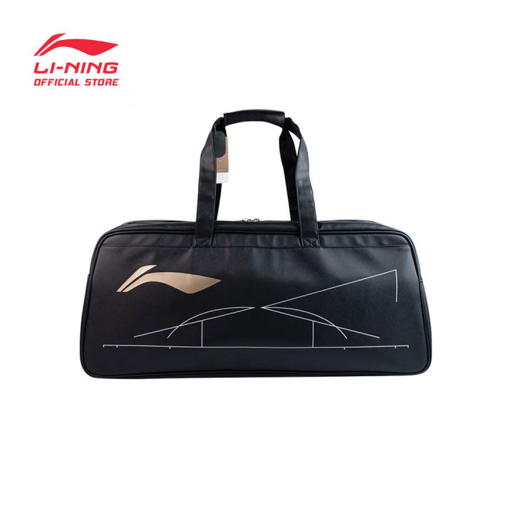LI-NING BADMINTON TOURNAMENT RACQUET BAG - BLACK - ABJT049-1 | Lazada
