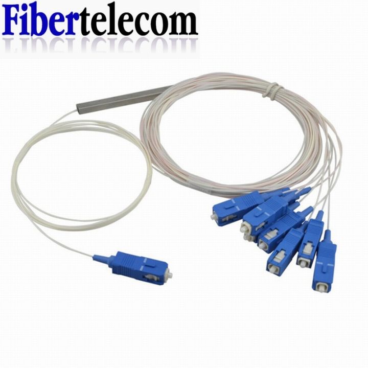 1:2 1:4 1:8 1:16 PLC Splitter Module 1x4 / 8 / 16 SC UPC Fiber Optical ...