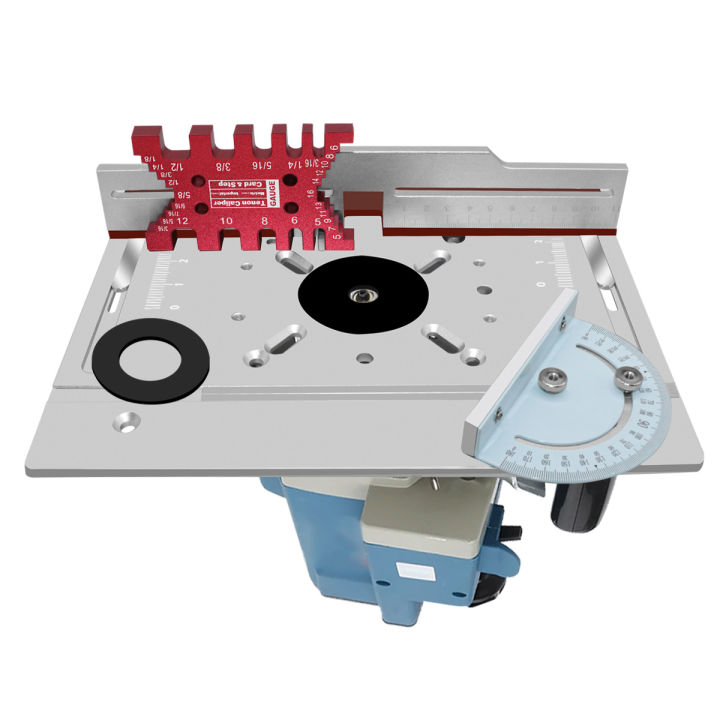 【Limited edition】 Aluminium Router Table Plate With Sliding Tenoning ...