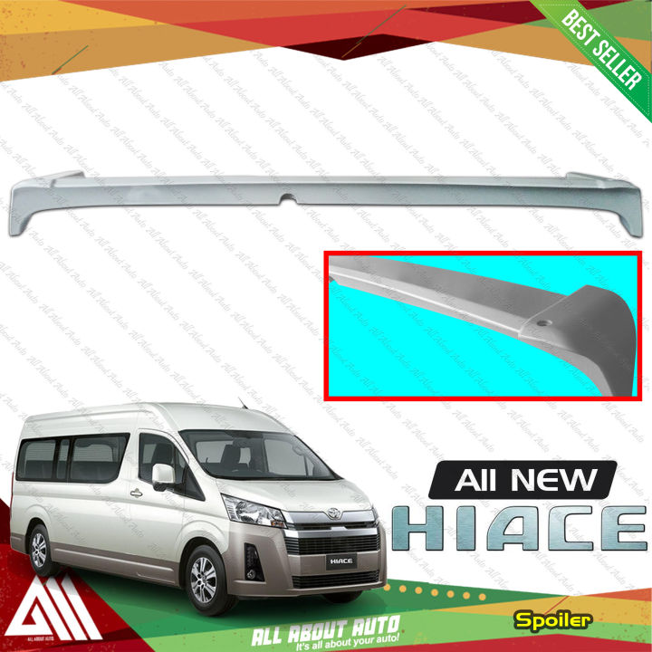 Toyota Hiace 2019 2020 2021 Rear Roof Spoiler (Unpainted) | Lazada PH