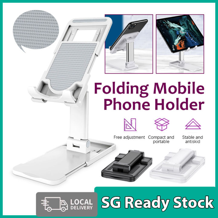 Upgraded Phone Stand Universal Portable Foldable Tablet Holder Desk ...