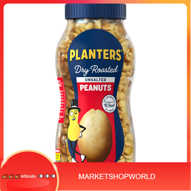 Peanuts Dry Roasted Unsalted Planters 454 G. | Lazada.co.th