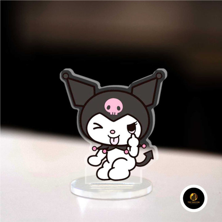 Mô hình Mini Sanrio Standee Chibi Các Nhân Vật Hello Kitty Kuromi ...