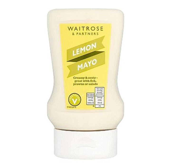 Waitrose Lemon MAYO Mayonnaise (UK Imported) 280ml. เวทโทรส มายองเนส รส ...