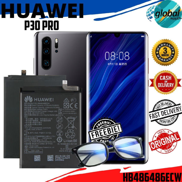 Huawei P30 PRO Battery Original Model HB486486ECW Capacity (4200mAh ...