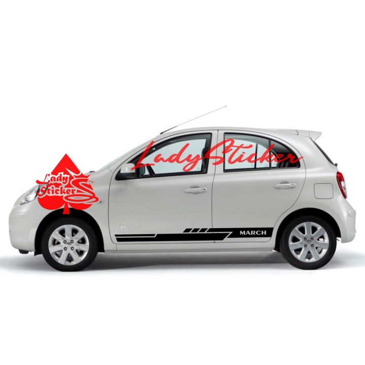 sticker mobil march cutting sticker mobil nissan march | Lazada Indonesia