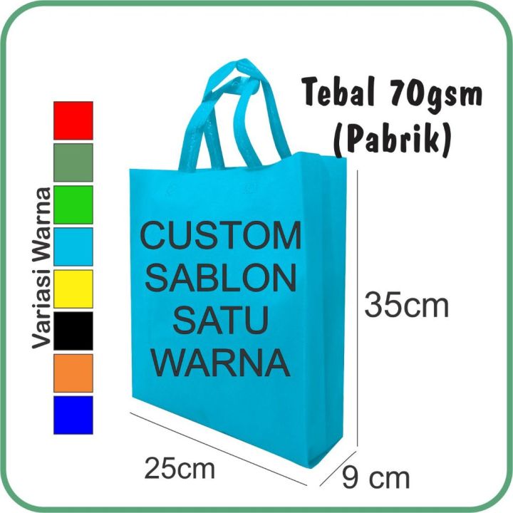 TAS SPUNBOND,TAS HAJATAN,TAS SABLON,TAS MURAH ( 100 PCS ) | Lazada ...