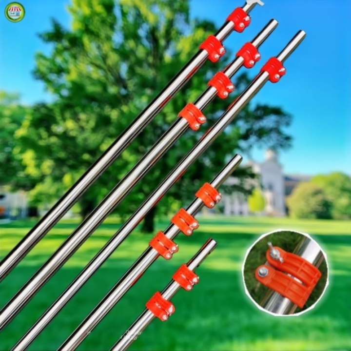 Stainless Steel High-Altitude Telescopic Rod Pruning Buckle Segmented ...