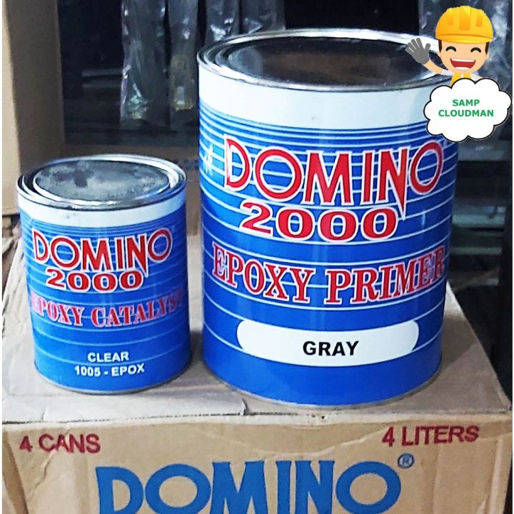 Epoxy Primer Gray High Impact Resistance 1 Gallon SET Tough 4 Liters ...