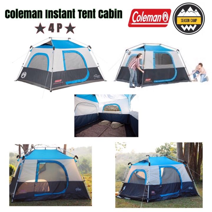 coleman Instant Tent Cabin 4 P | Lazada.co.th