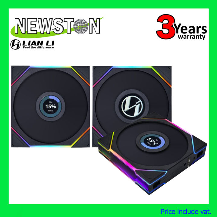 Lian Li UNI FAN CASE TL LCD 120 Reverse Blade Pack 3 | Lazada.co.th