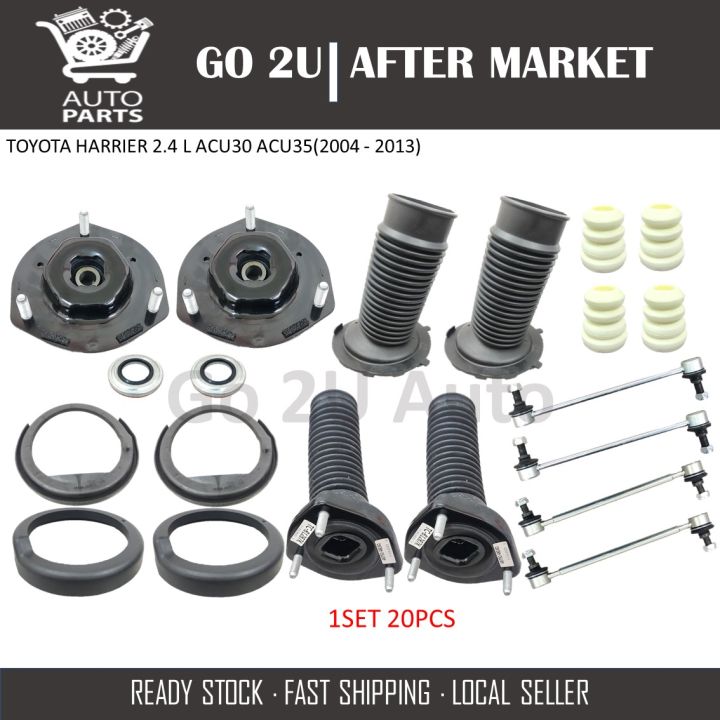 FRONT AND REAR SUSPENSION KIT 1SET 20PCS -TOYOTA HARRIER ACU30/ACU35 ...