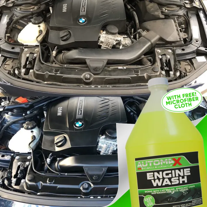 Automax engine degreaser premium 1gallon engine grease remover stain ...